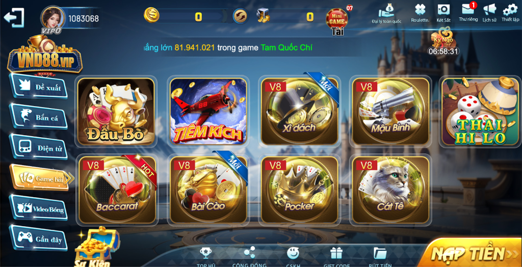 VND88 - CỔNG GAME ĐỔI THƯỞNG UY TÍN HÀNG ĐẦU VIỆT NAM 2025